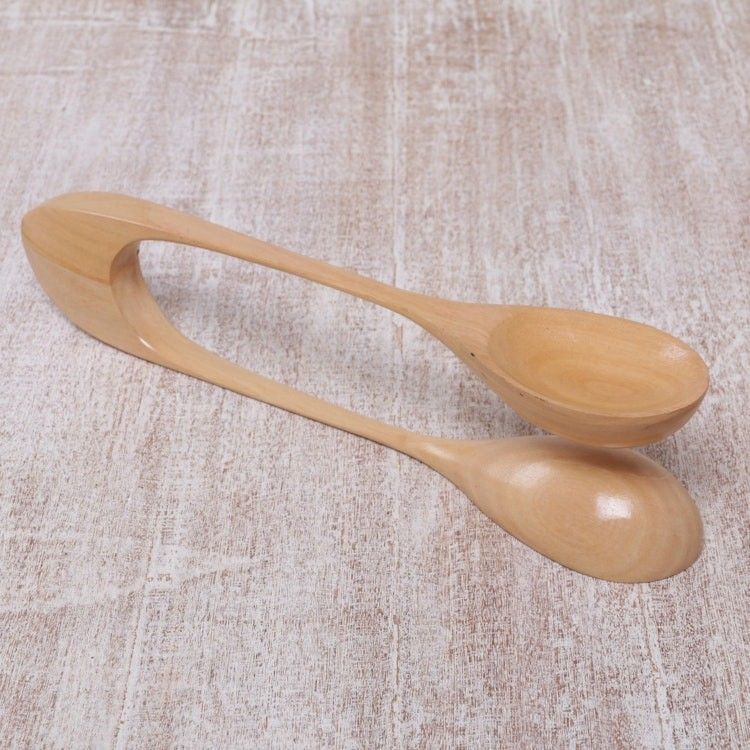 Handmade Wood Spoons Percussion Instrument from Bali 'Spoons ...