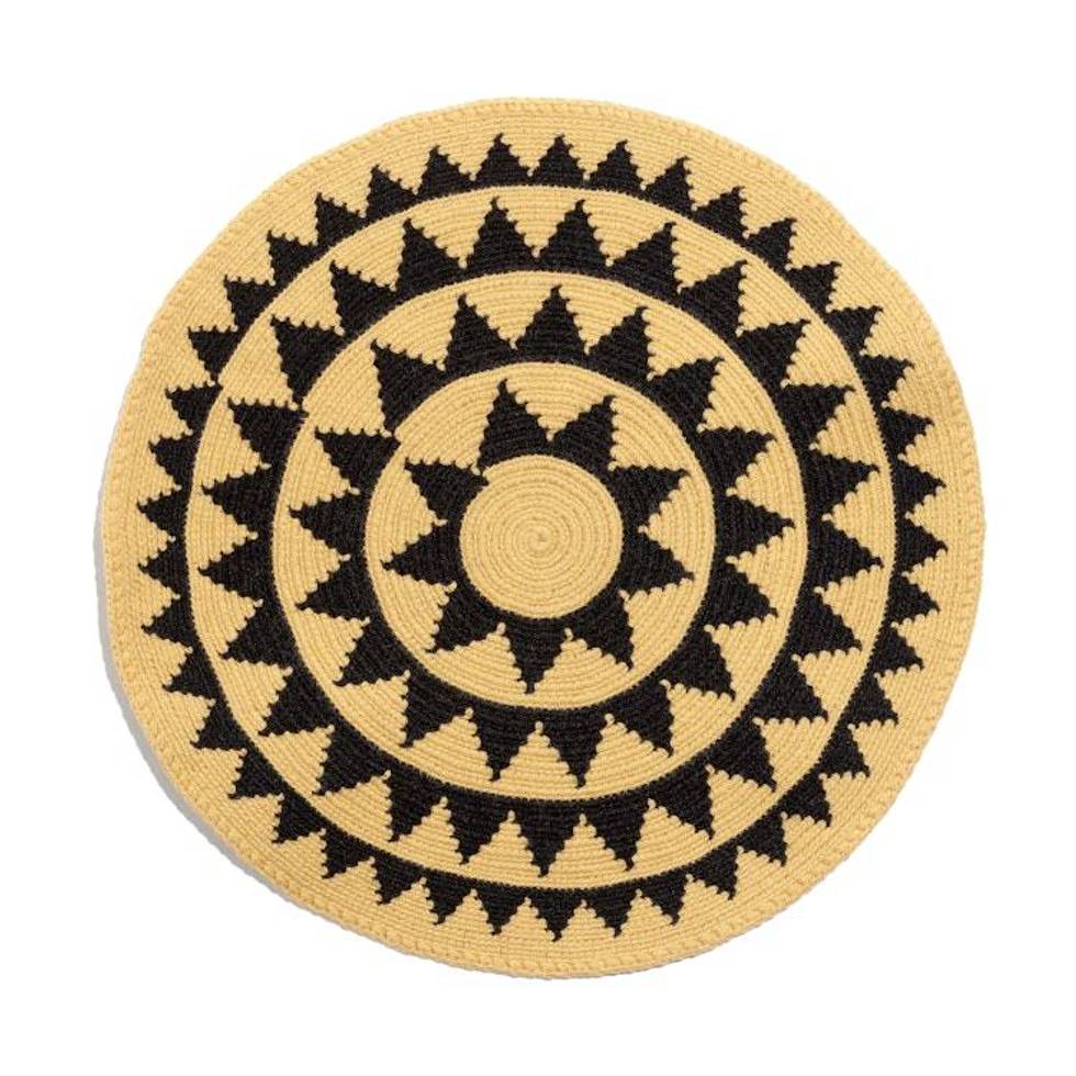Wayúu Placemat– Sol Trigo | Handmade: A Global Artisan Marketplace