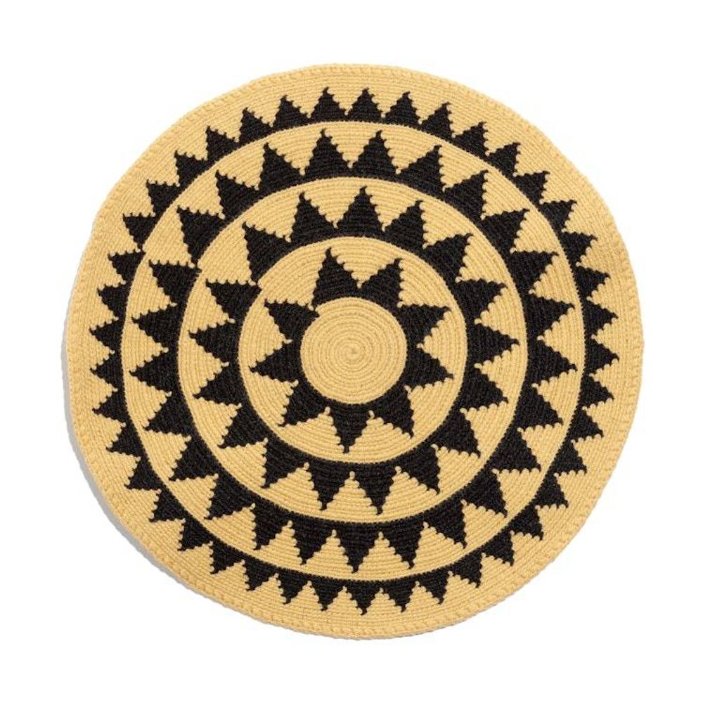 Wayúu Placemat– Sol Trigo | Handmade: A Global Artisan Marketplace